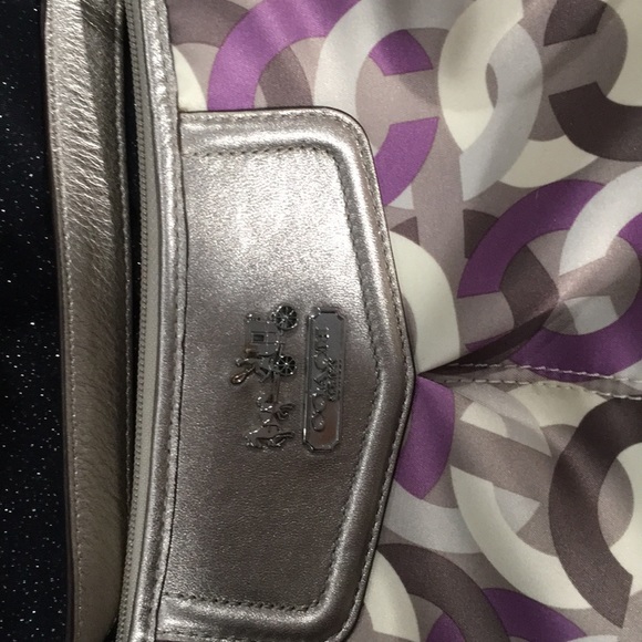 Coach | Bags | Coach Violet Multi Authentic Never Used | Poshmark